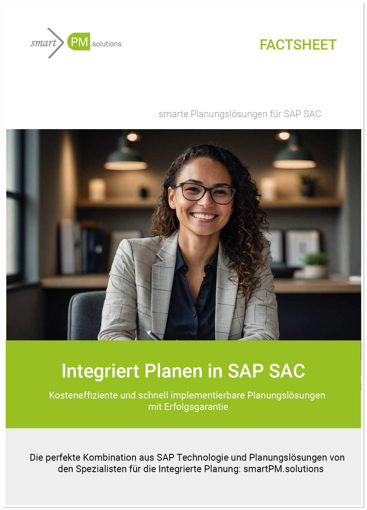 Factsheet Integriert Planen in SAP SAC - smartpm.solutions